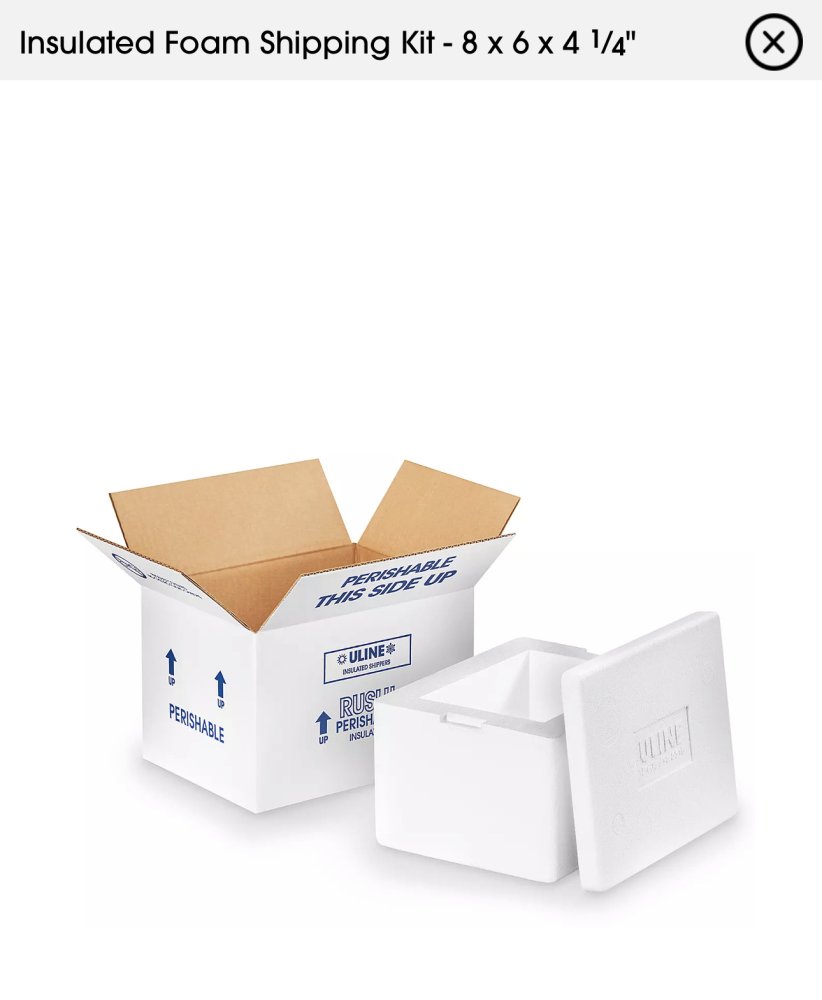 FS - Styrofoam Shipping boxes | Boston Reefers Society